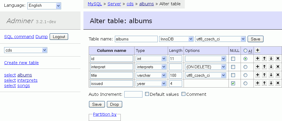 Comment administrer une base de données avec Adminer